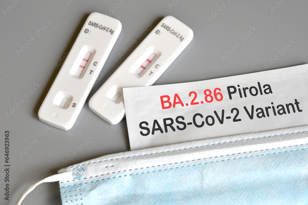 SARS‑CoV‑2 antigen test kit for self testing with positive result with ...