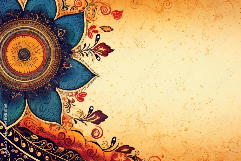 Vibrant colors, intricate designs, and traditional motifs adorn Indian ...