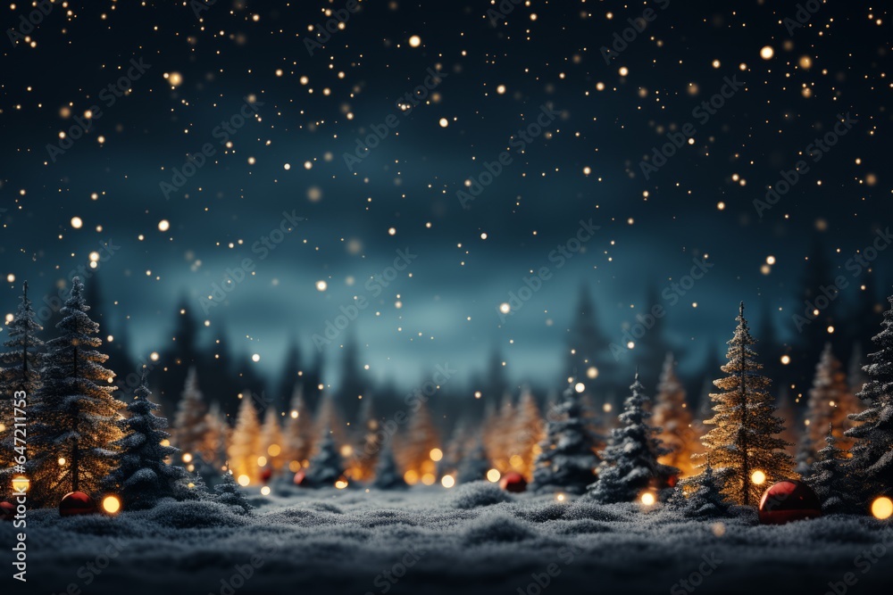 Fond d'écran sur le thème de Noël Stock Illustration | Adobe Stock