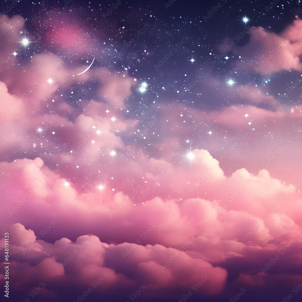 Astro Dreamy fantasy illustration for graphic design, marketing ...