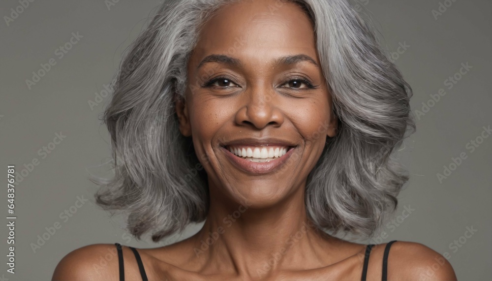 Beauty and cosmetics skincare advertising concept featuring a beautiful ...