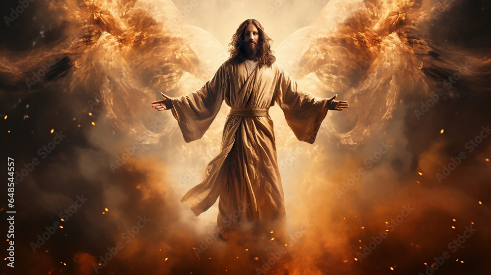 Divine Trinity, Jesus Christ, Son of God, representing the Redeemer ...