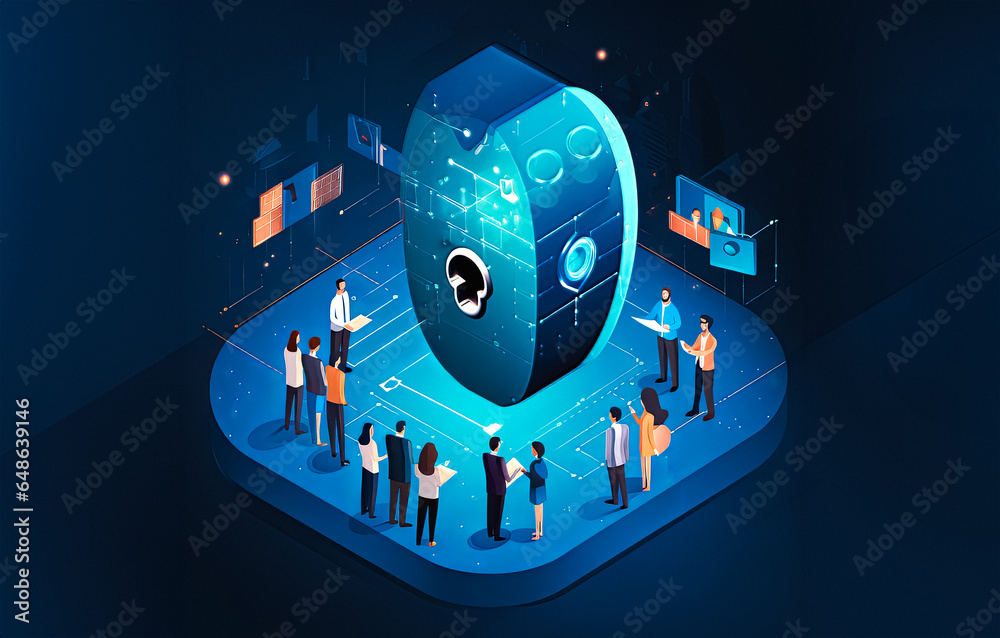 Visualizing Security Excellence: Top-Tier Security Lock Symbol Graphic ...