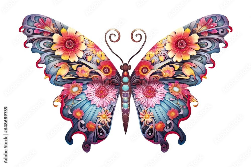 Fluttering Wings: An Enchanting Butterfly Garden - A Kaleidoscope of ...
