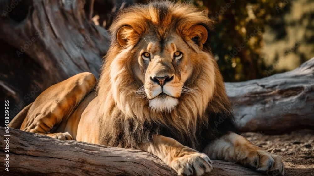 Barbary lion, North African, Atlas and Egyptian lion extinct population ...