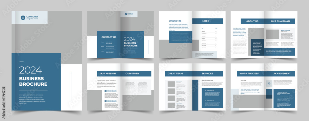 Company profile template, Creative portfolio, Brochure template ...