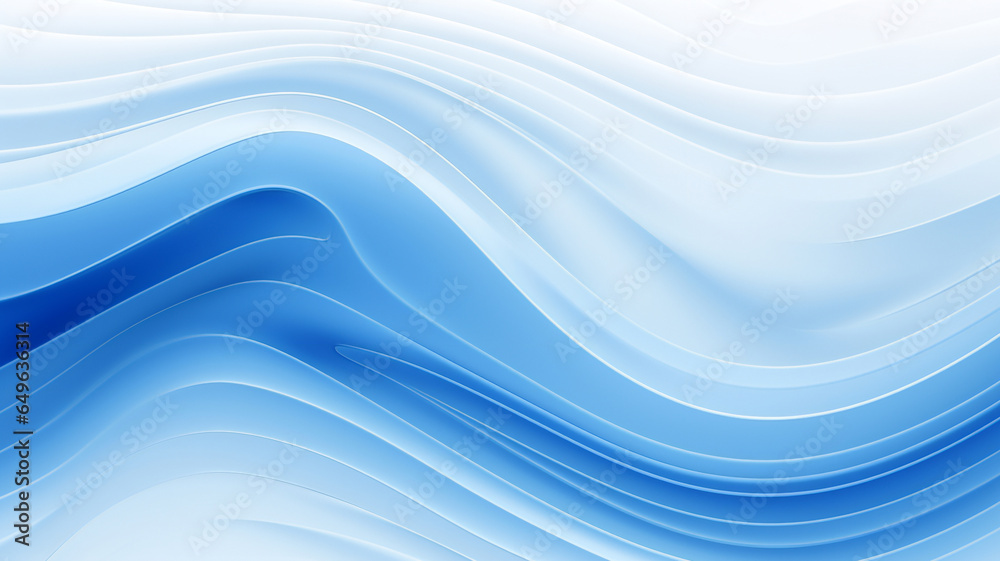 Blue wave pattern background with fluid graphic curves for a modern ...