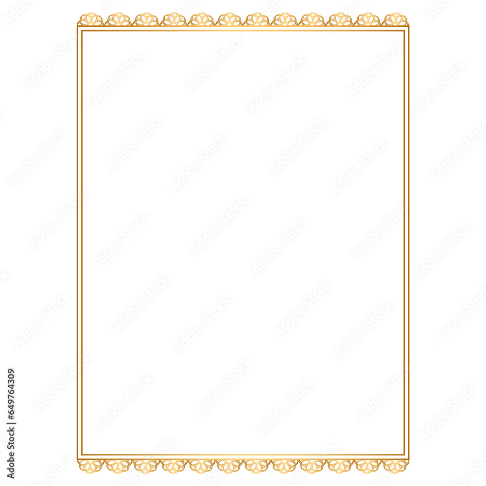 Luxury golden rectangle corner certificate border pattern line photo ...