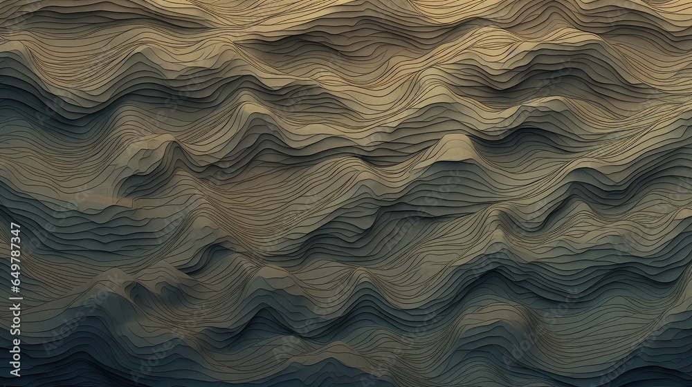 Ilustración de Stock ww1 trenches ridges background illustration ...