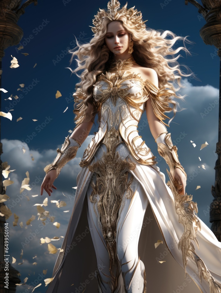 Stock-Illustration „Aphrodite Historical Old and Ancient Mythology ...