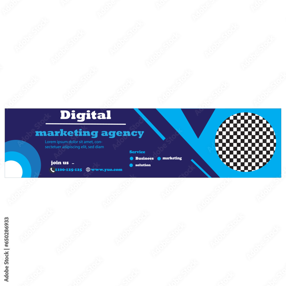 Information Technology Linkedin Banner Design Gradation Stock Vector Free Vectors Psds To