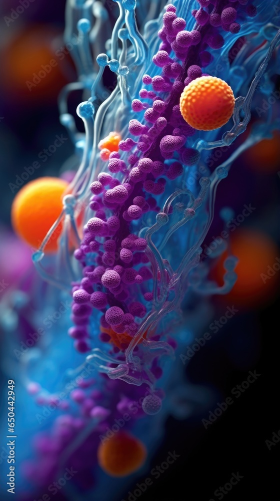 An extraordinary macro image capturing the specialized pocket within an ...