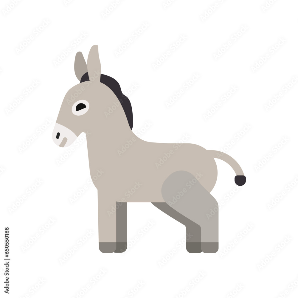 Donkey - Vector Emoji Stock Vector | Adobe Stock