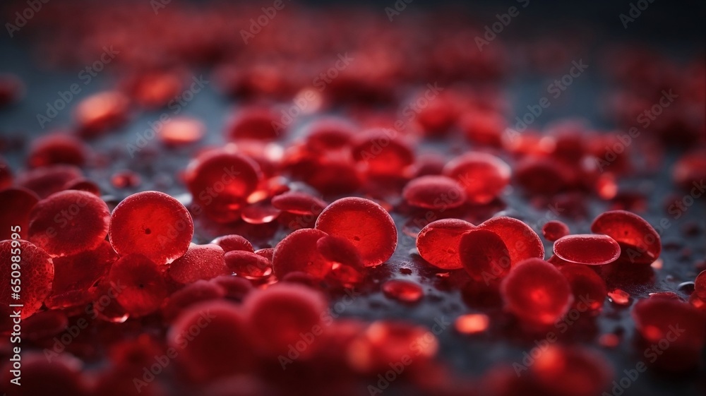 Illustrate various blood disorders affecting red blood cells, such as ...