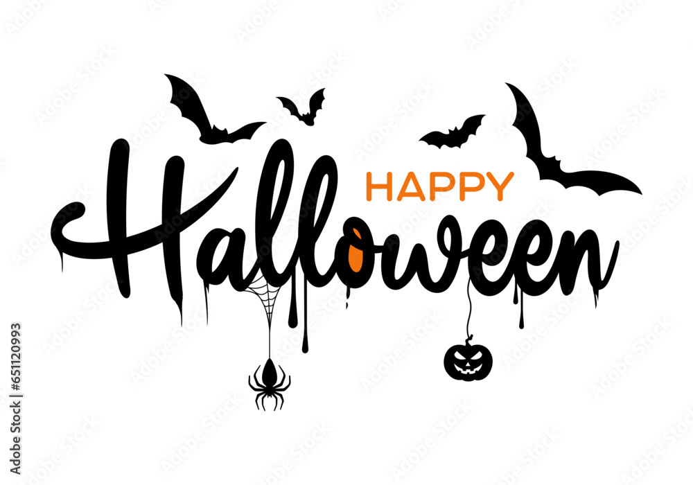 Happy Halloween Printable Banner