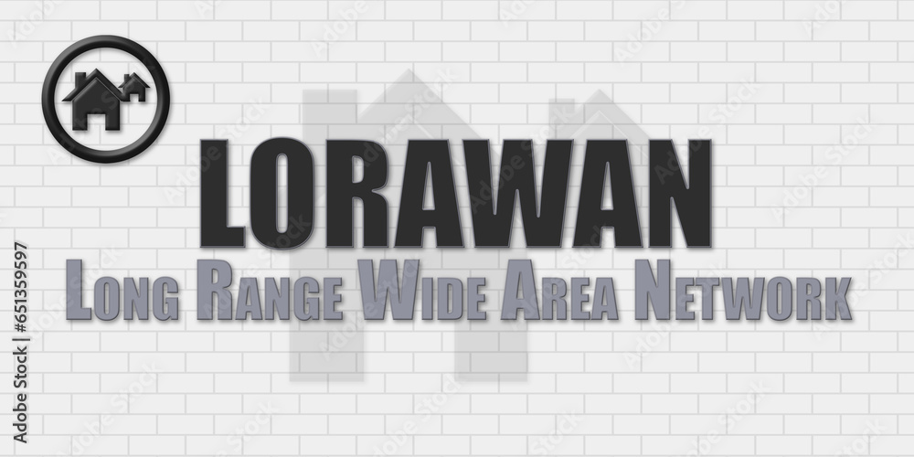 LoRaWAN Long Range Wide Area Network. An Acronym Abbrevation of a term ...