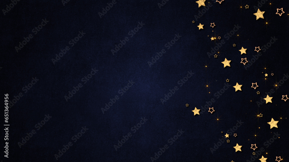 3d golden stars new year and Christmas blank template ,shiny and luxury ...