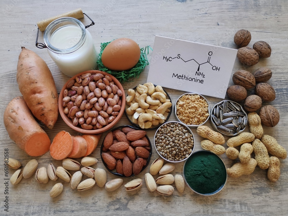 Methionine rich foods. Natural food sources of methionine with ...