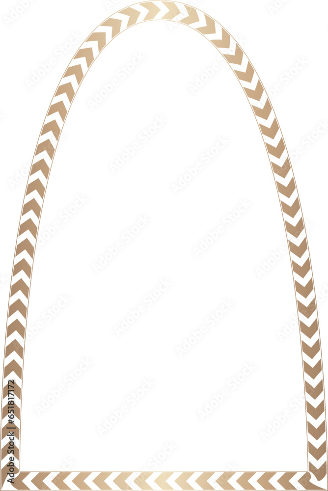 Parabolic Arch window door Architectural Arch rectangular frame Arrows ...