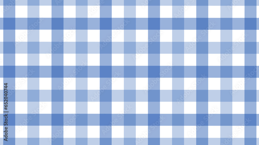 Blue plaid fabric texture as a background Stock Vector | Adobe Stock