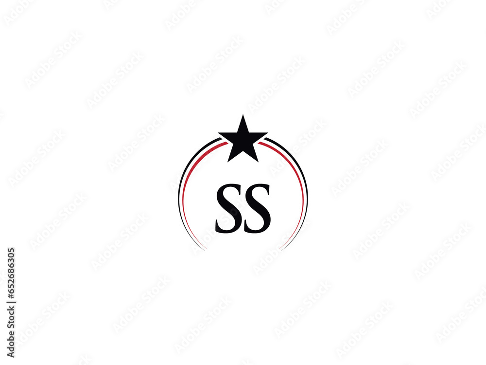 Luxury SS Star Logo Template, Minimalist Ss s s Logo Icon Vector Png ...