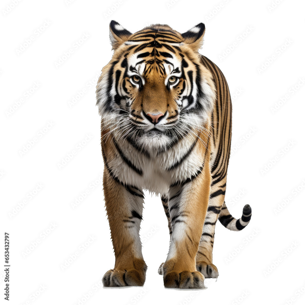 Transparent PNG of a Tiger. Transparent Background PNG. Isolated PNG ...