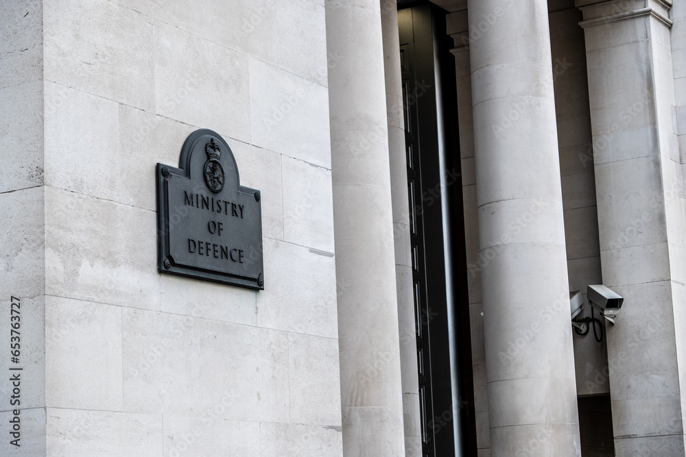 LONDON- The Ministry of Defence Main Building or MOD Main Building ...