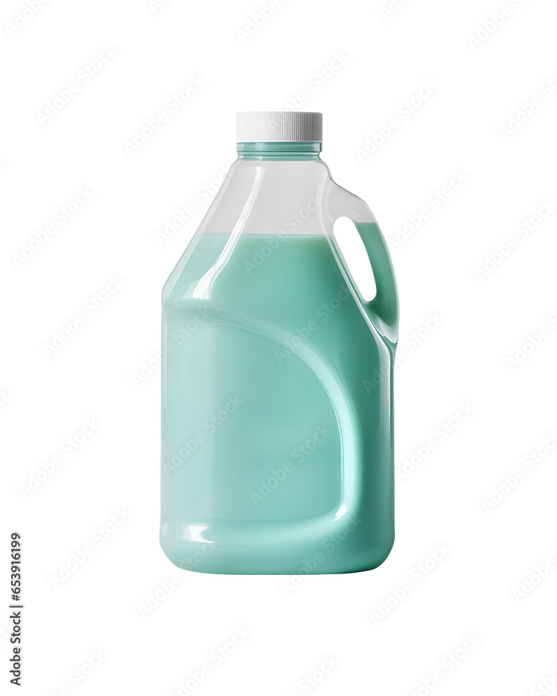 Laundry Detergent Liquid Bottle, Isolated object (PNG) on a transparent ...
