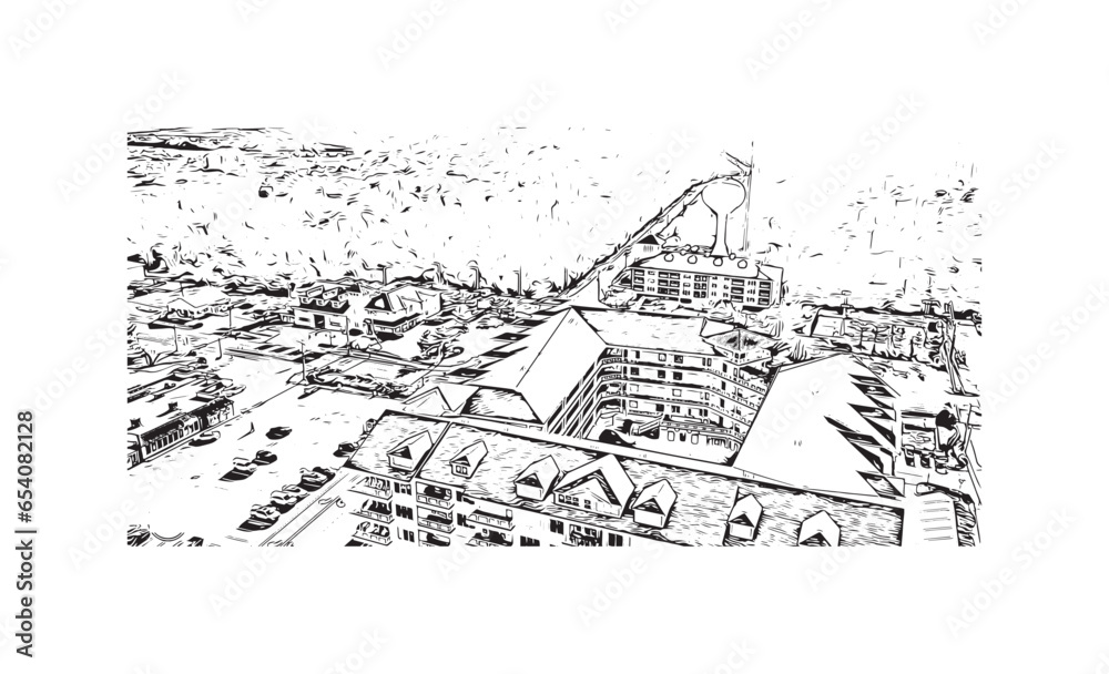 Building view with landmark of Sandbridge is the neighborhood in ...