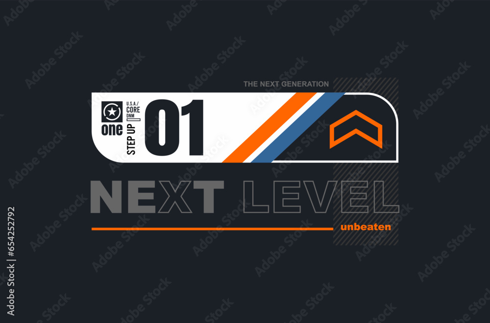 next level typography graphic design for print t shirt,Vector print ...