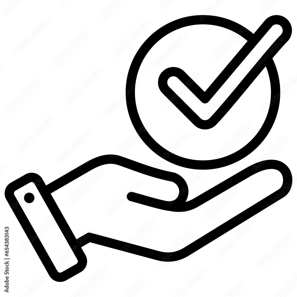 Convenience Outline Icon Stock Vector | Adobe Stock