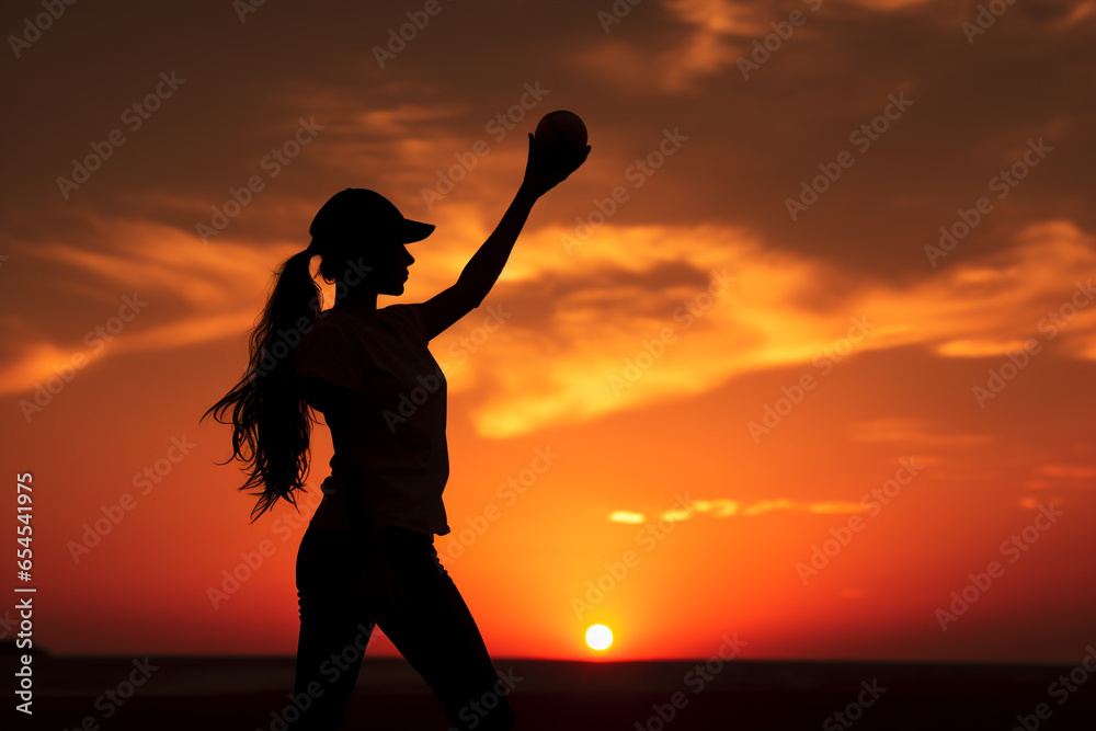 Softball Baseball. team sport with a ball, Fast pitch, Slow pitch, An ...