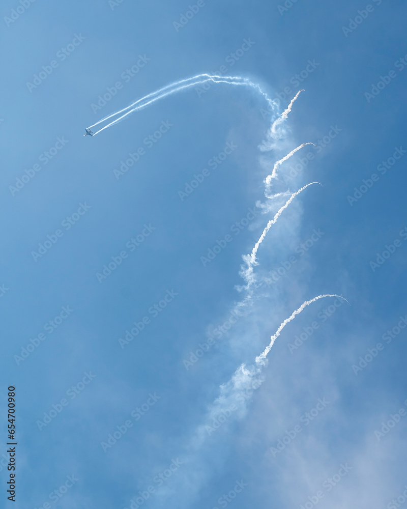 Turkish Air Force F-16 fighter jet air show performance in Cigli Air ...