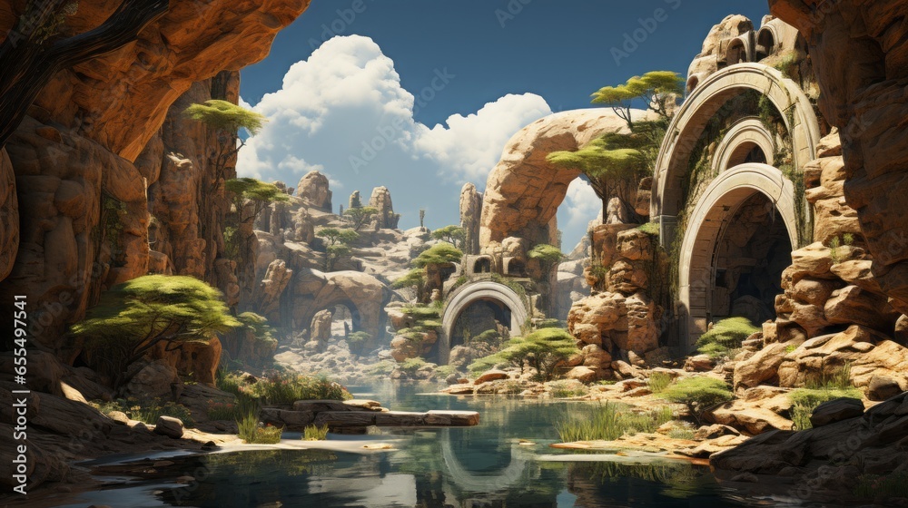 Ancient Architectural Marvels: Exploring the Enchanting Cityscapes and ...