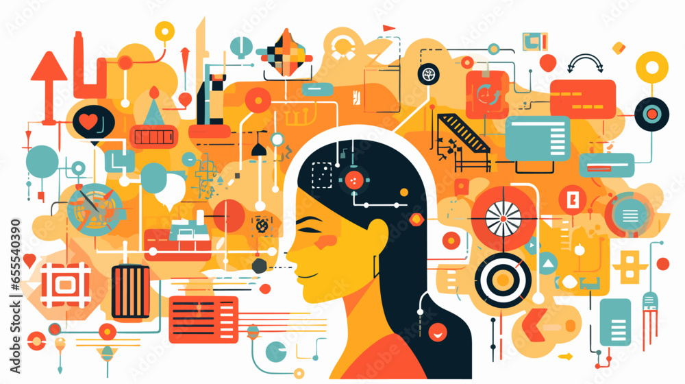 Concept vector illustration of LLM (Large Language Models). Stock ...
