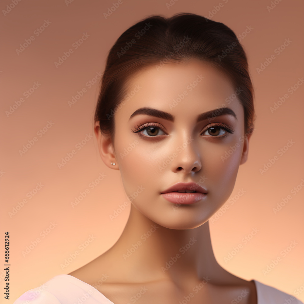 Flawless Beauty: 4K Portrait of Spa Model with Pristine Skin - Youth ...