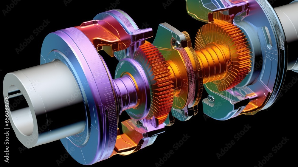 finite element analysis of 3d cad rendering to test strengths and weak ...