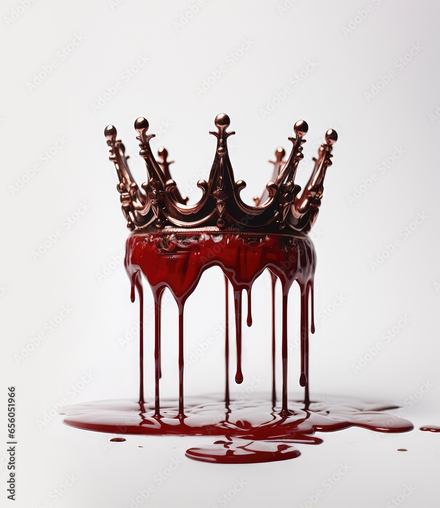 a king, queen, prince or princess medieval crown set against a white ...