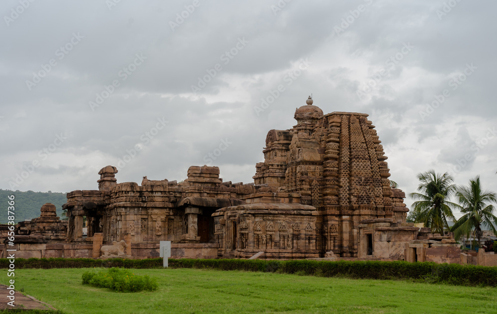 Pattadakal, also called Raktapura, is a complex of 7th and 8th century ...