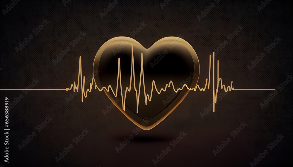 heart rate pulse, icon medicine logo, vector heartbeat heart rate icon ...