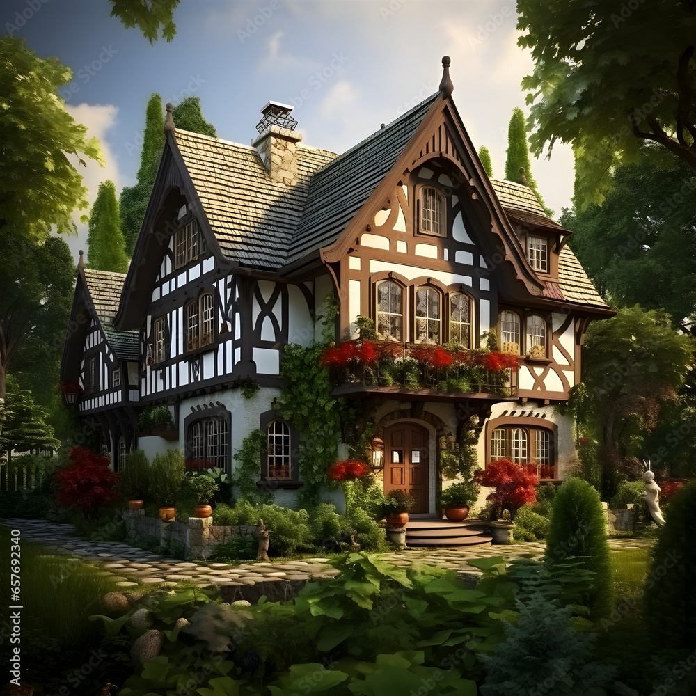 German style home. A look at traditional German architecture ...
