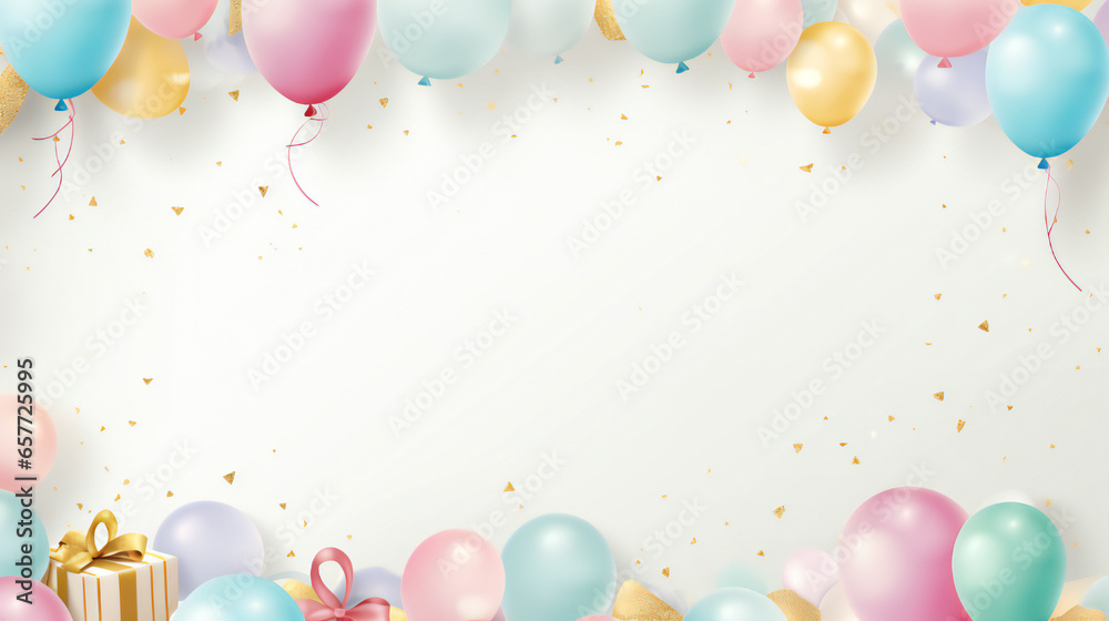 Baby born ballon backdrop, birthday backdrop with balloon for birthday ...