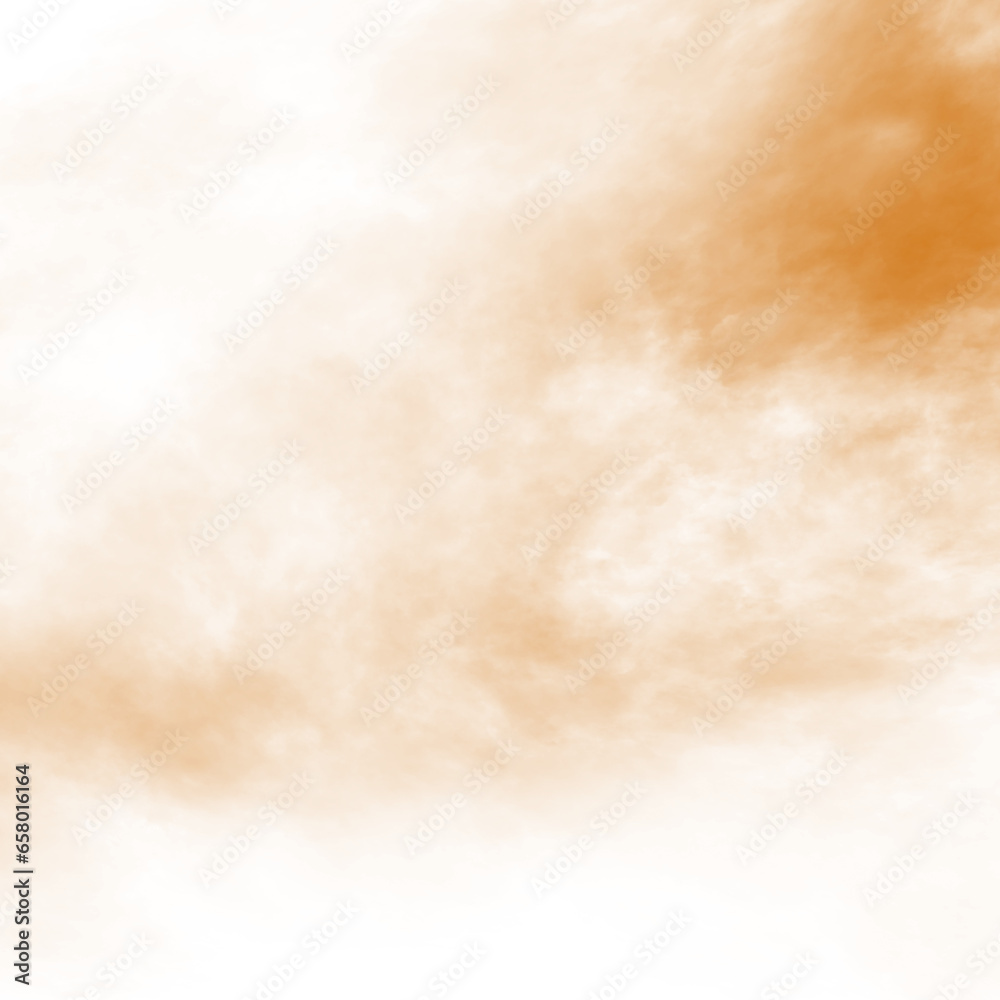 Foto de Stock Abstract orange puffs of smoke mist overlay on ...