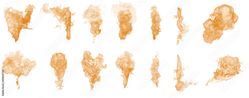 Fire flame collection overlay transparent background isolated png ...