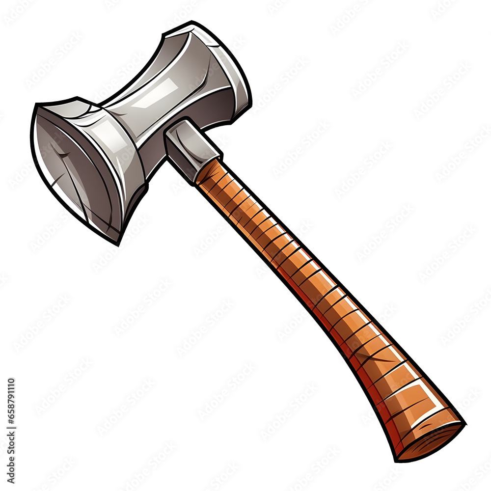 cartoon clipart of Hammer, tool clipart, transparent background ...