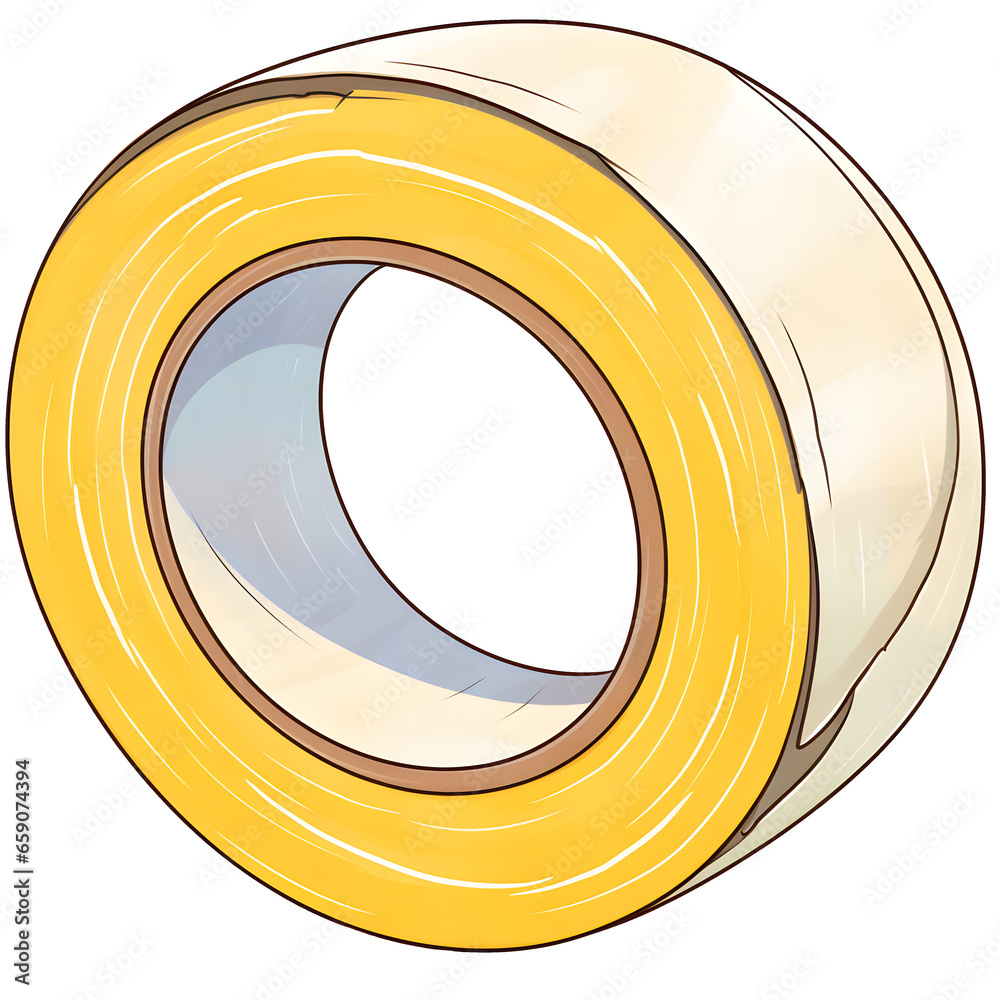 cartoon clipart of Drywall Joint Tape, tools clipart, building supplies ...