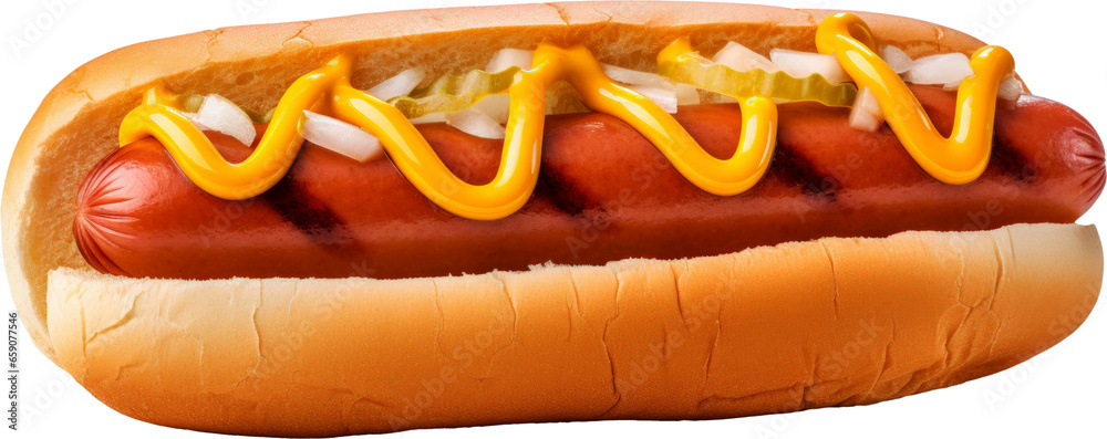 hot dog transparent background clipart PNG Stock Photo | Adobe Stock