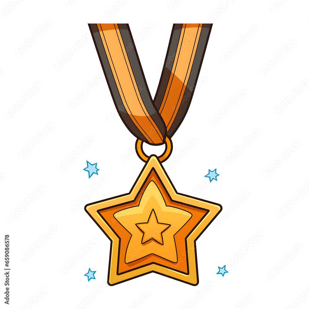 clipart of Medal (for achievements), cartoon school clipart ...