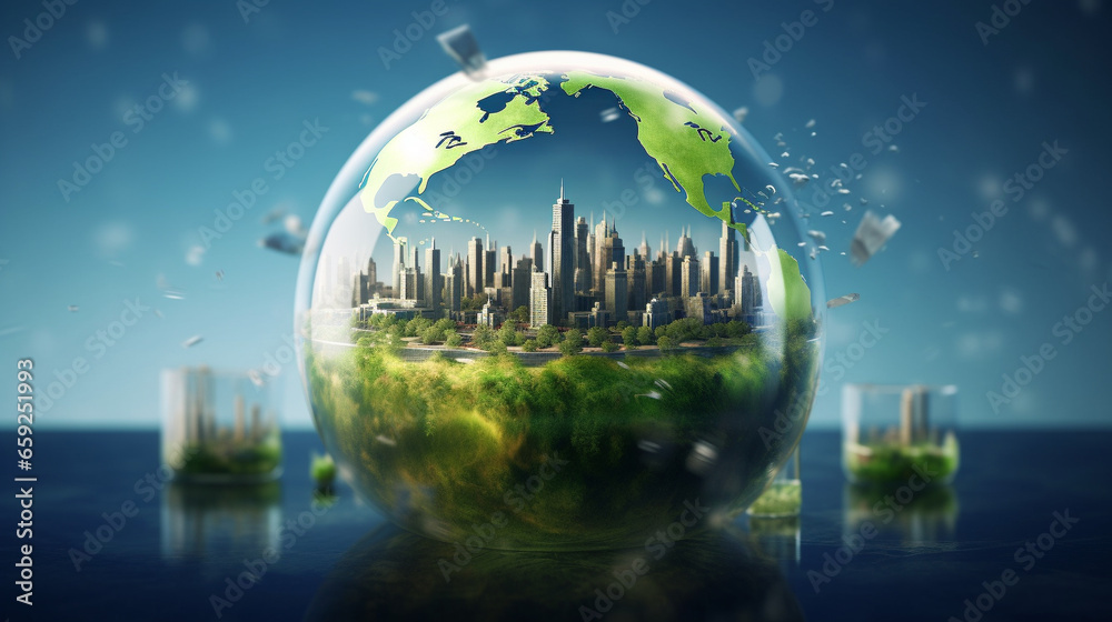 Environmental technology concept. Sustainable development goals. SDGs ...