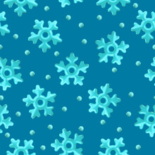 Cute Blue Snowflake Free Stock Photo - Public Domain Pictures